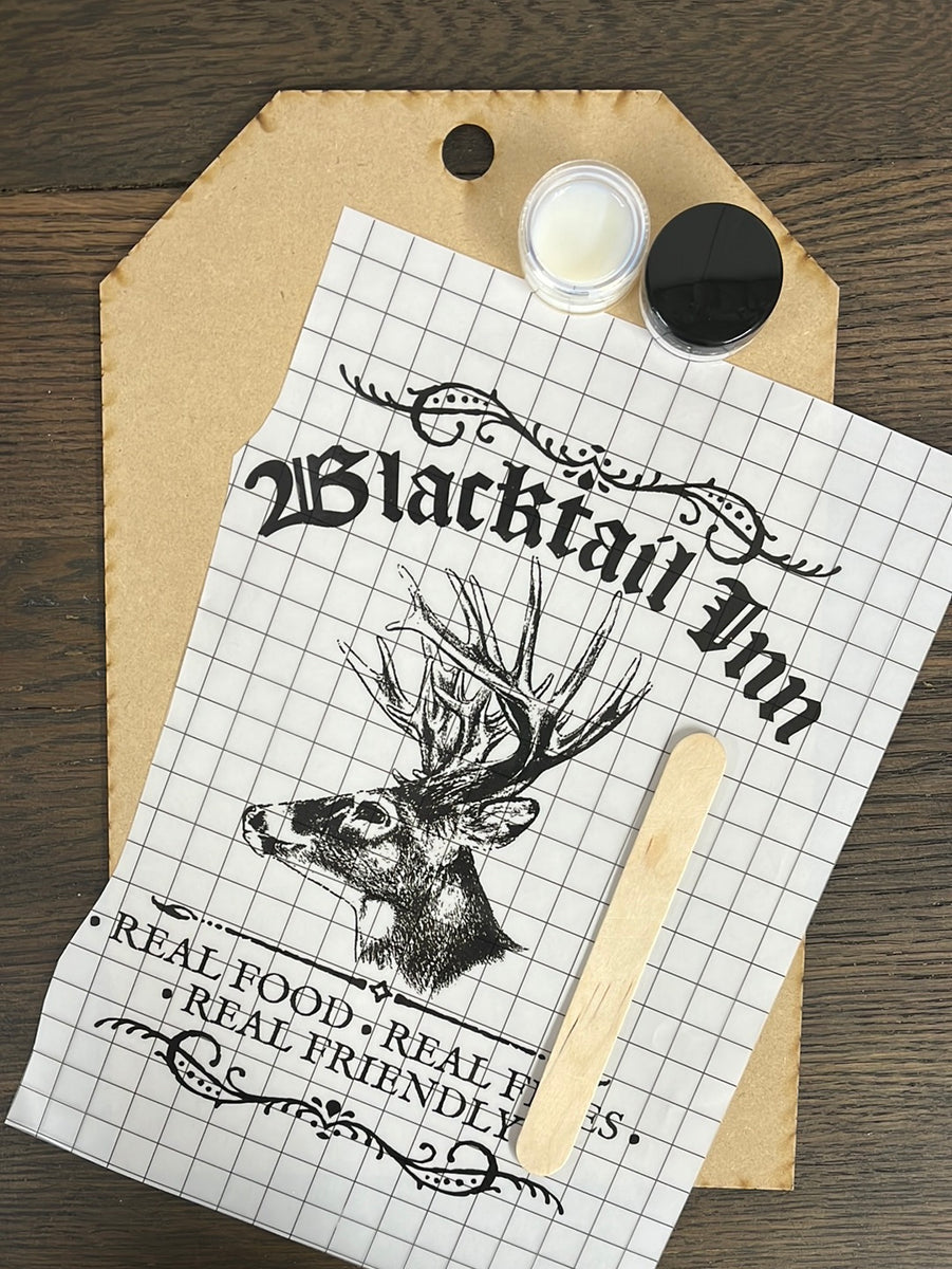 Blacktail Deer Transfer and Tag Kit – Leesa Boone Designs