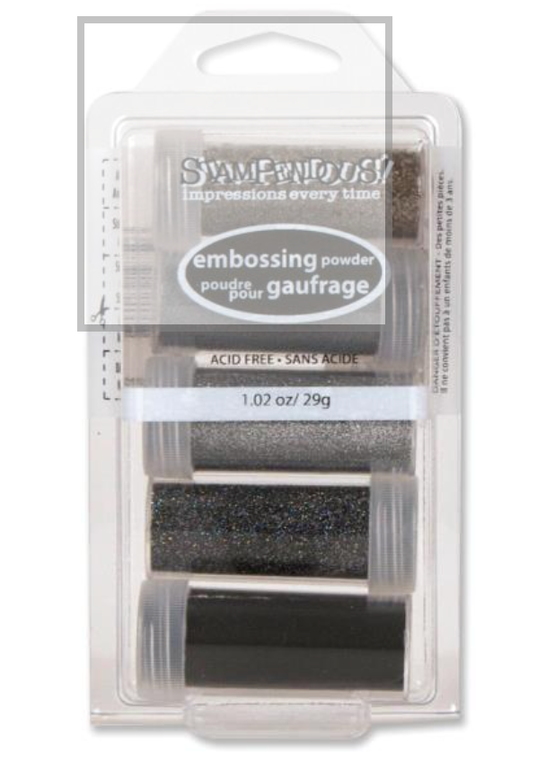 Stampendous Embossing Powder 5/Pkg 1.02oz – Leesa Boone Designs